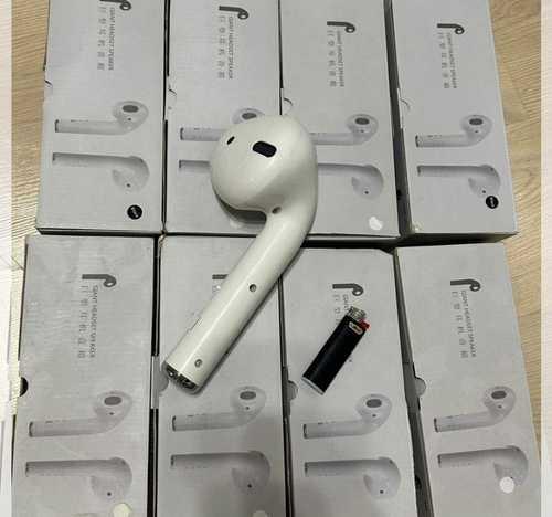 Колонка наушник Apple AirPods. Bluetooth колонка