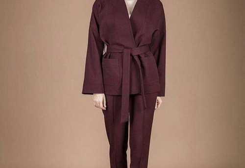 Костюм бренда IBW женский жакет-кимоно + брюки
