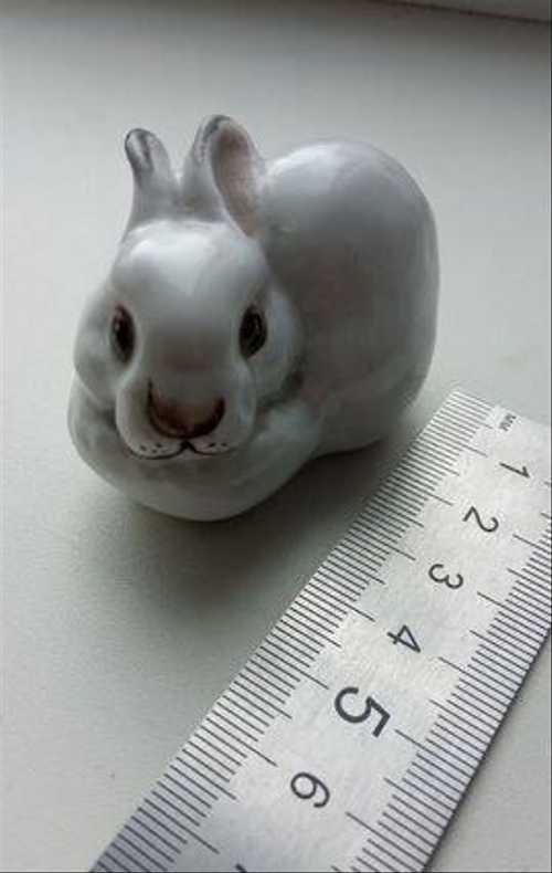 Кролик (заяц) фарфор лфз 50-е годы СССР
