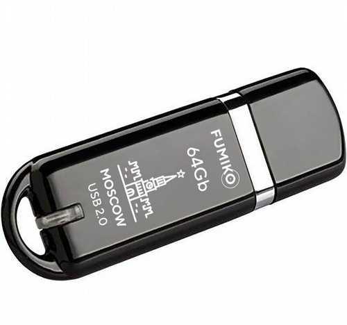 Флешка fumiko moscow 64GB черная USB 2.0