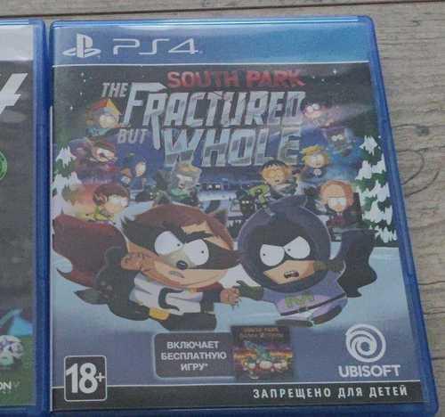 Диск ps 4 south Park the fractured but whole