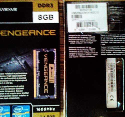 SO-DiMM DDR 3 16 GB (2 x 8) 1600 corsair