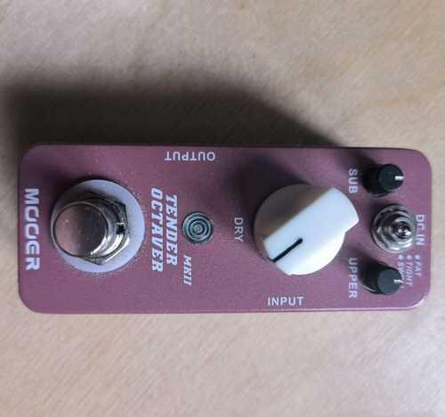 Педаль Mooer Tender Octaver MKll (октавер)