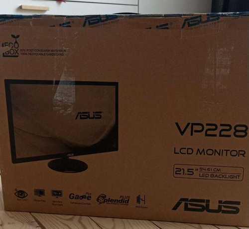 Монитор Asus VP228 21,5" 54,61см