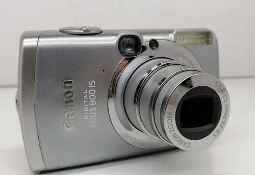 Компактный фотоаппарат canon ixus 800