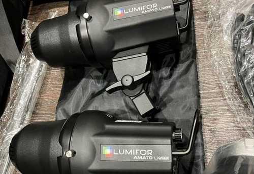 Комплект студийного света Lumifor Amato 200