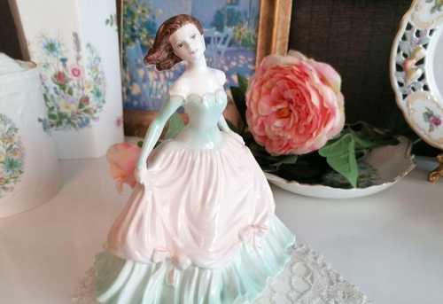 Статуэтка coalport фарфор Англия винтаж