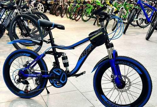 Велосипед Green Damper (черно-синий)
