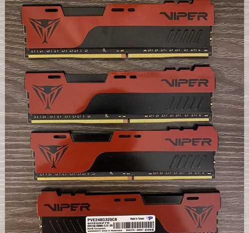 Оперативная память ddr4 8gb patriot viper elite 2