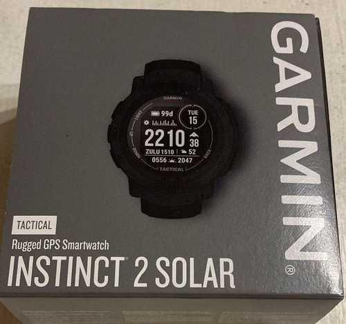 Garmin instinct 2 solar tactical тактические