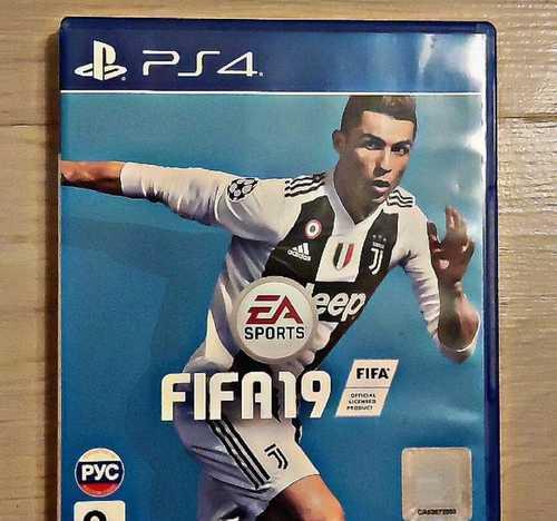 Fifa 19 ps4 диск