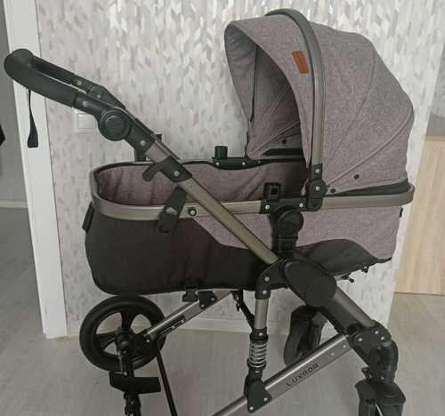 Коляска luxmom 2 в 1 бу