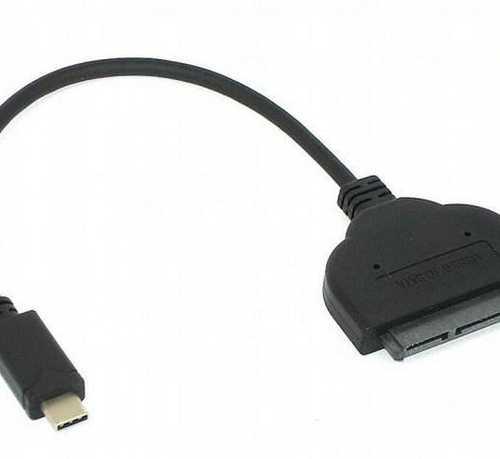 Перходник SATA на USB 3.1 type C на шнурке 20см DM