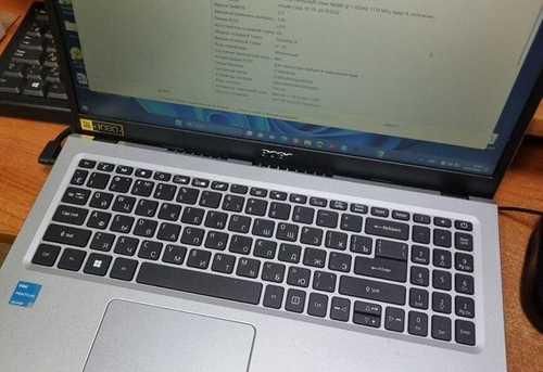 Ноутбук 15.6" Acer Aspire 1 A115-32, 128 ГБ, Pentium Silver N6000, RAM 8 ГБ, Intel UHD Graphics