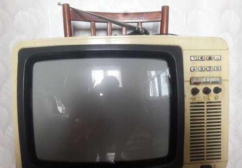 Цветной переносной телевизор Silelis S-445 D