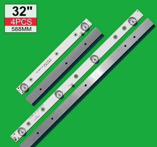 LED подсветка JS-D-JP3220-041EC для тв akai LEA-32