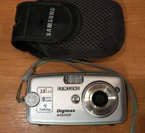 Фотоаппарат Samsung digimax u-ca 505