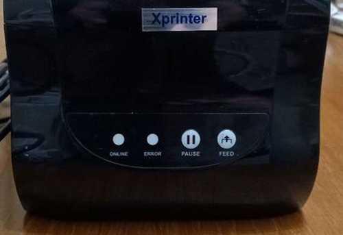 Xprinter xp 365b принтер для печати этикеток
