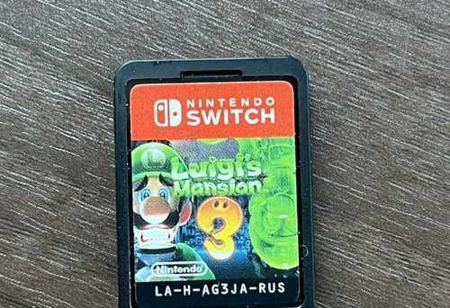 Игра для Nintendo switch Luigi's mension 3