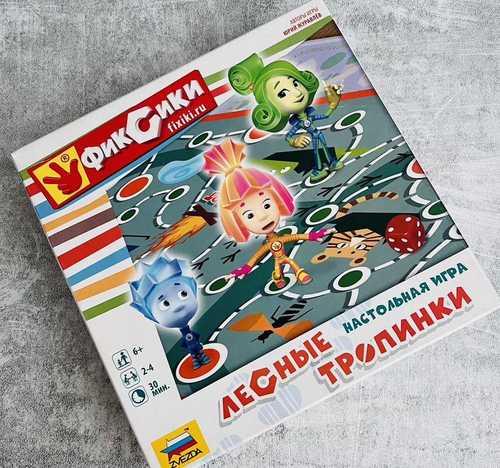 Настольная игра Фиксики Лесные тропинки 6 