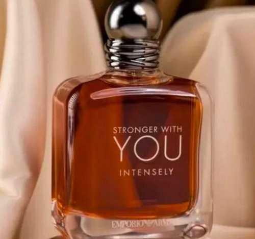 Armani stronger with you intensely оригинал 100ml