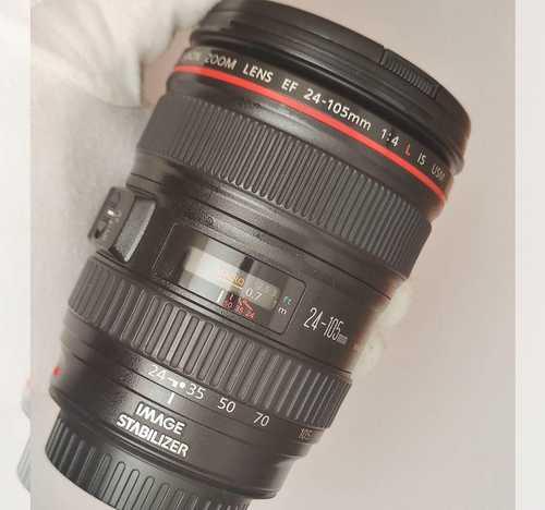 Canon EF 24-105mm f/4L IS USM с царапинами