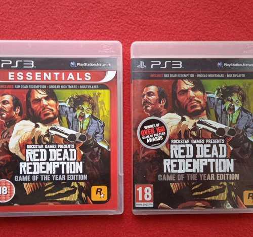 Red Dead Redemption goty PS3
