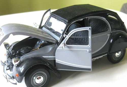 Citroen 2CV - Модель автомобиля масштаб 1.24