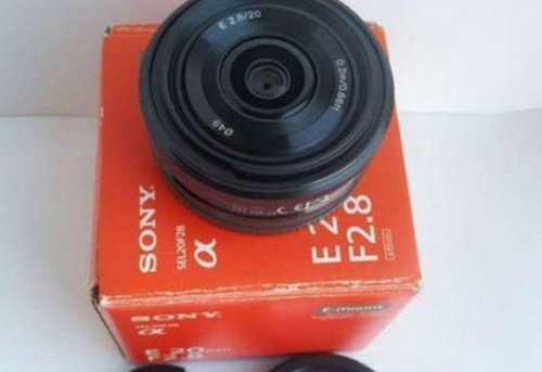 Sony 20mm f/2.8 E-mount идеал