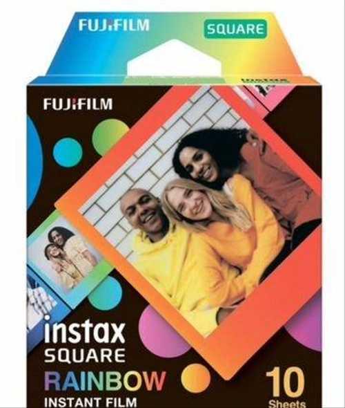 Fujifilm Instax Square Rainbow картридж