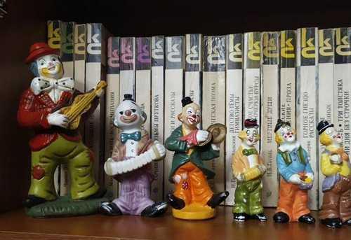 Набор клоунов из 6 штук, привезены из ГДР