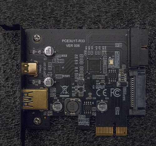 USB 3.2 Gen1 3x   USB Type-C PCI-E x1 Tishric