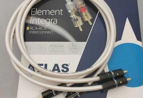Кабель Atlas Element Integra RCA, 1.0м