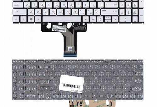 Клавиатура для HP Pavilion 15-EG 15-EH серебристая