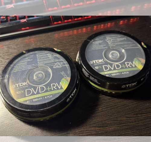 DVD-RW Disc TDK 4.7Gb 4x уп. 10 шт на шпинделе