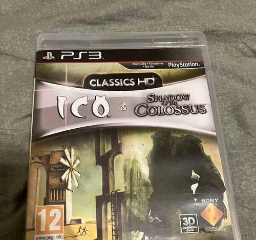 Classics hd Ico - Shadow of the Colossus игры ps3