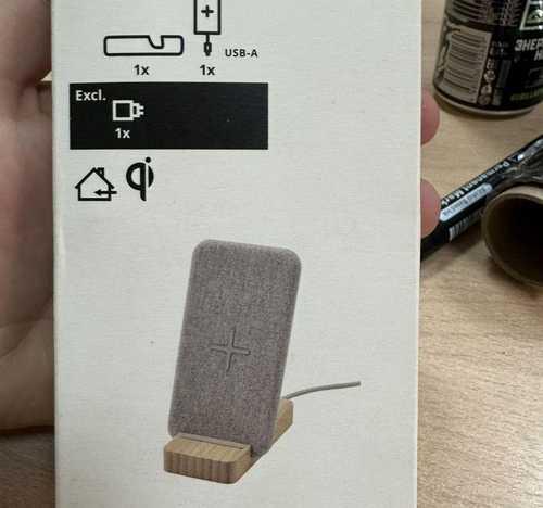 Беспроводная зарядка nordmarke от IKEA