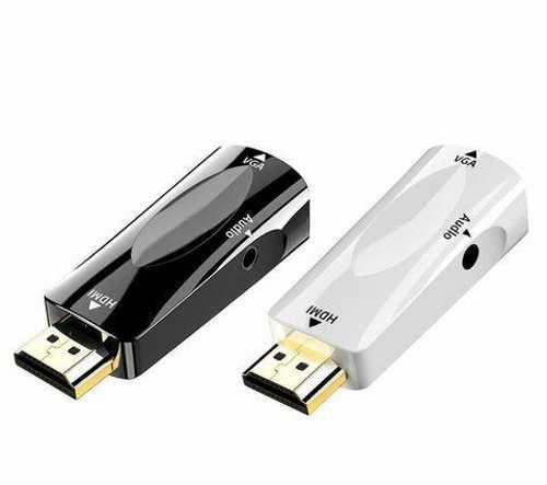 Переходник hdmi (M) - VGA + аудио штекер; 58133