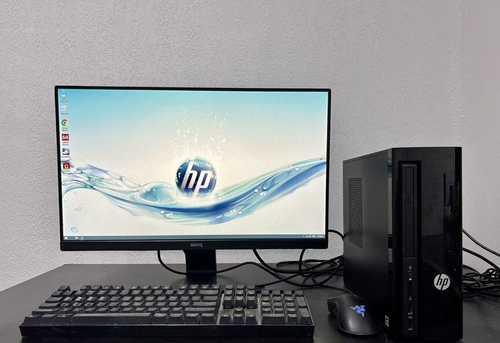 Компактный HP - 4 ядра/8GB/R2 Graphics/SSD/Wi-Fi