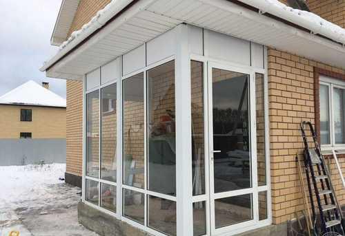 Пластиковые окна и двери Rehau Grunder Vektor