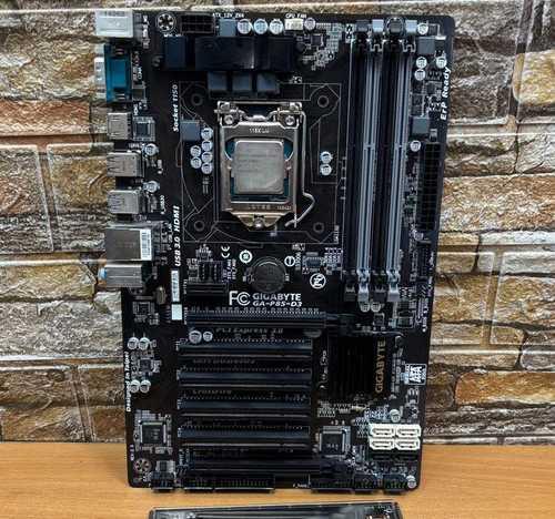 Комплект Gigabyte GA-P85-D3   G3260 LGA 1150