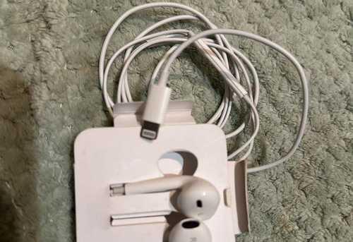 Наушники apple earpods проводные