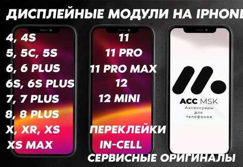 Дисплей iPhone 7, 7 Plus, 8, 8 Plus, SE 2020(2021)