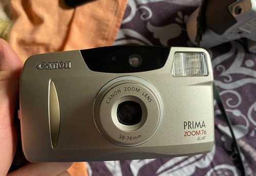 Плёночный фотоаппарат Canon Prima Zoom 76
