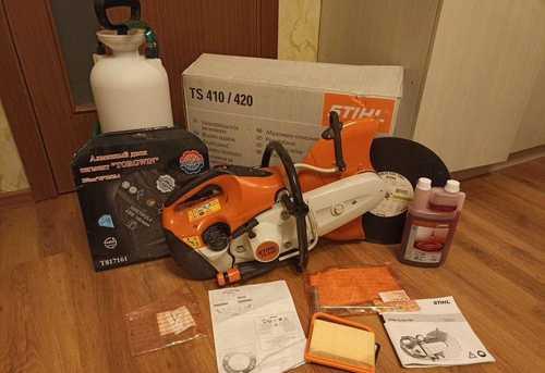 Бензорез stihl ts420 с баком