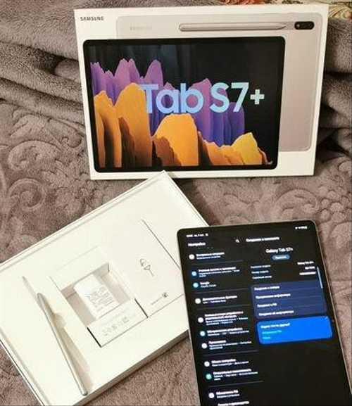 Samsung Galaxy Tab S7 Plus Серебро рст