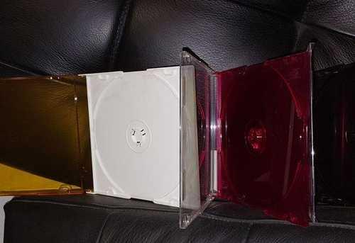 Коробка бокс CD DVD, б/у