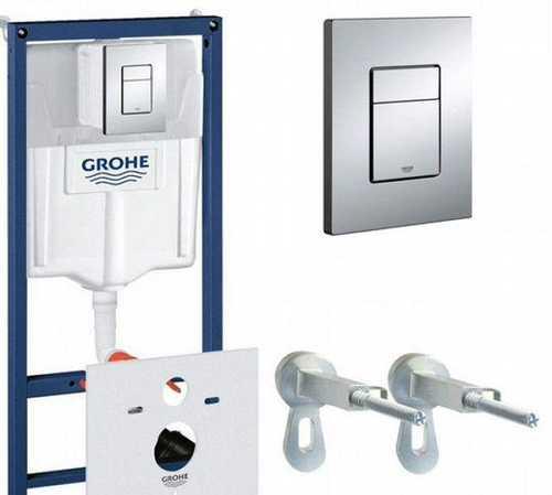 Инсталляция 3 в 1 Grohe Rapid SL 38772001