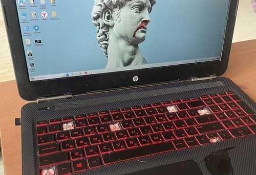 Игровой ноутбук 15.6" HP Omen 15-ax005ur, 1000 ГБ, Core i5-6300HQ, RAM 16 ГБ, GeForce GTX 960M 4 ГБ