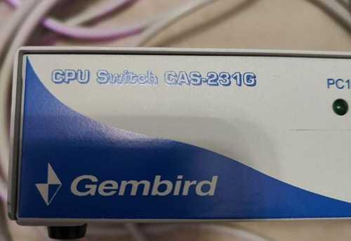Gembird CPU Switch CAS-231G